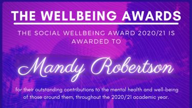 Mandy Robertson recognised for outstanding contribution to student ...