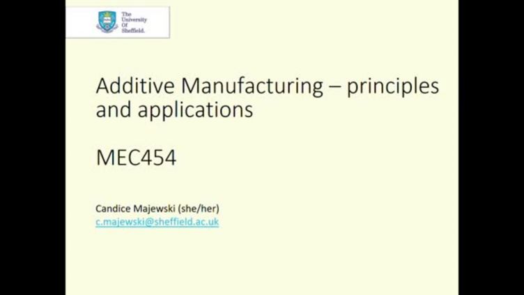 MEC454: Additive Manufacturing - Principles & Applications | MAC | The ... MEC454: Additive Manufacturing - Principles & Applications | MAC | The ...