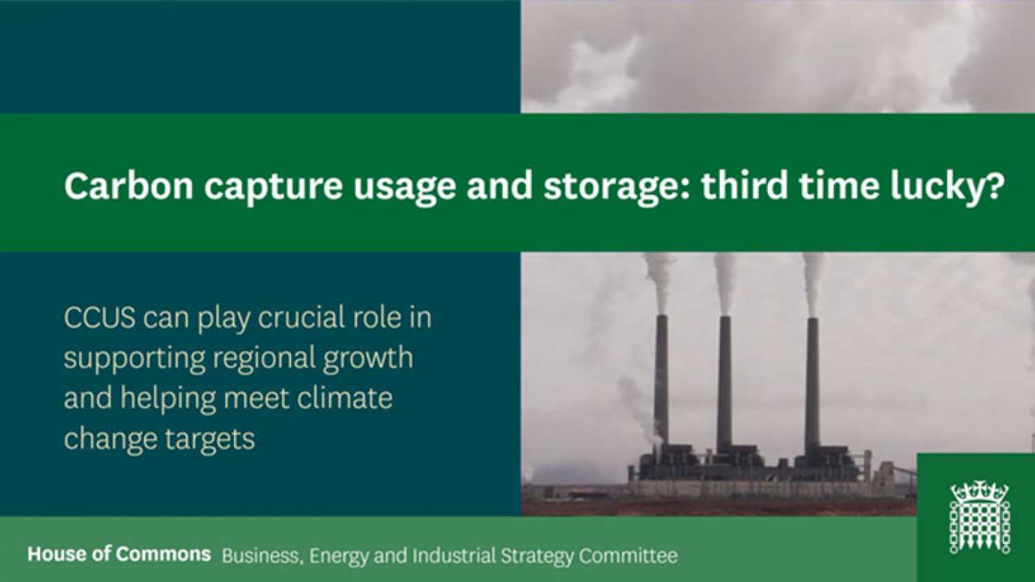 The government should 'green light' carbon capture technology, say MPs ...
